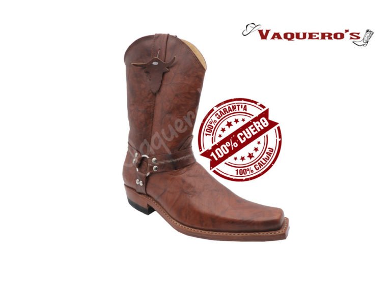 Botas de punta cuadrada - Vaqueros de Guatemala